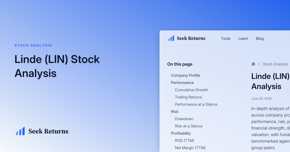 Linde (LIN) Stock Analysis