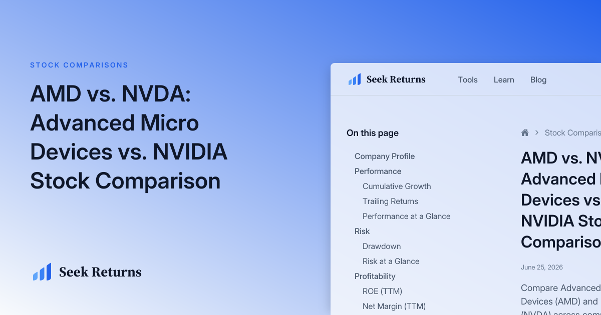 Advanced Micro Devices (AMD) vs. NVIDIA (NVDA) Stock Comparison